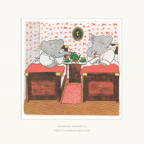 Babar Nursery Art – Pretty in Print Art Ltd