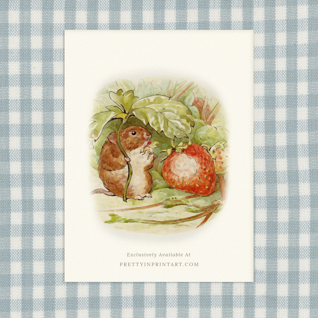 Beatrix Potter Inspired Art | Unframed – Pretty in Print Art Ltd
