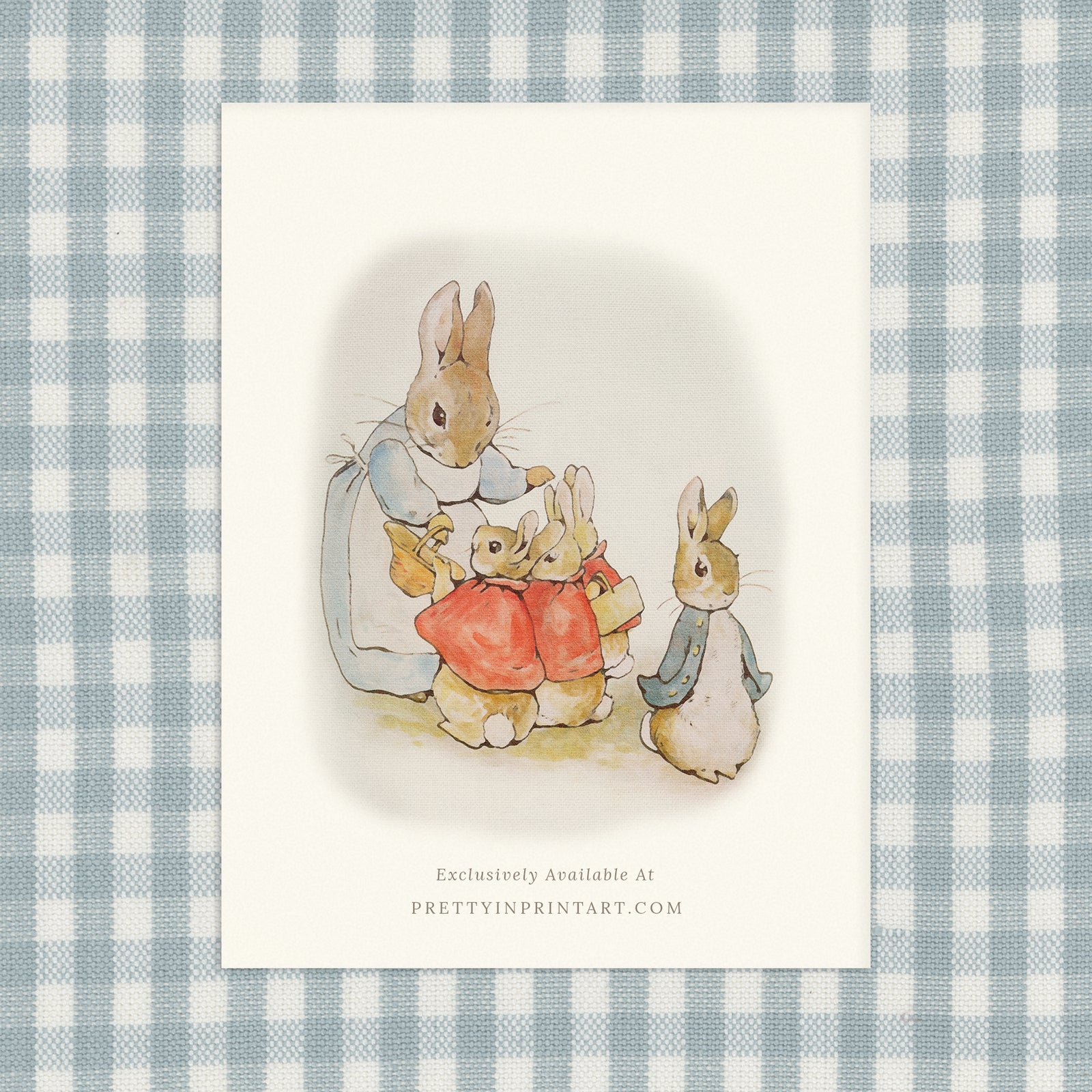 Beatrix Potter Nursery Art Prints & Picture Frames – Pretty in Print Art