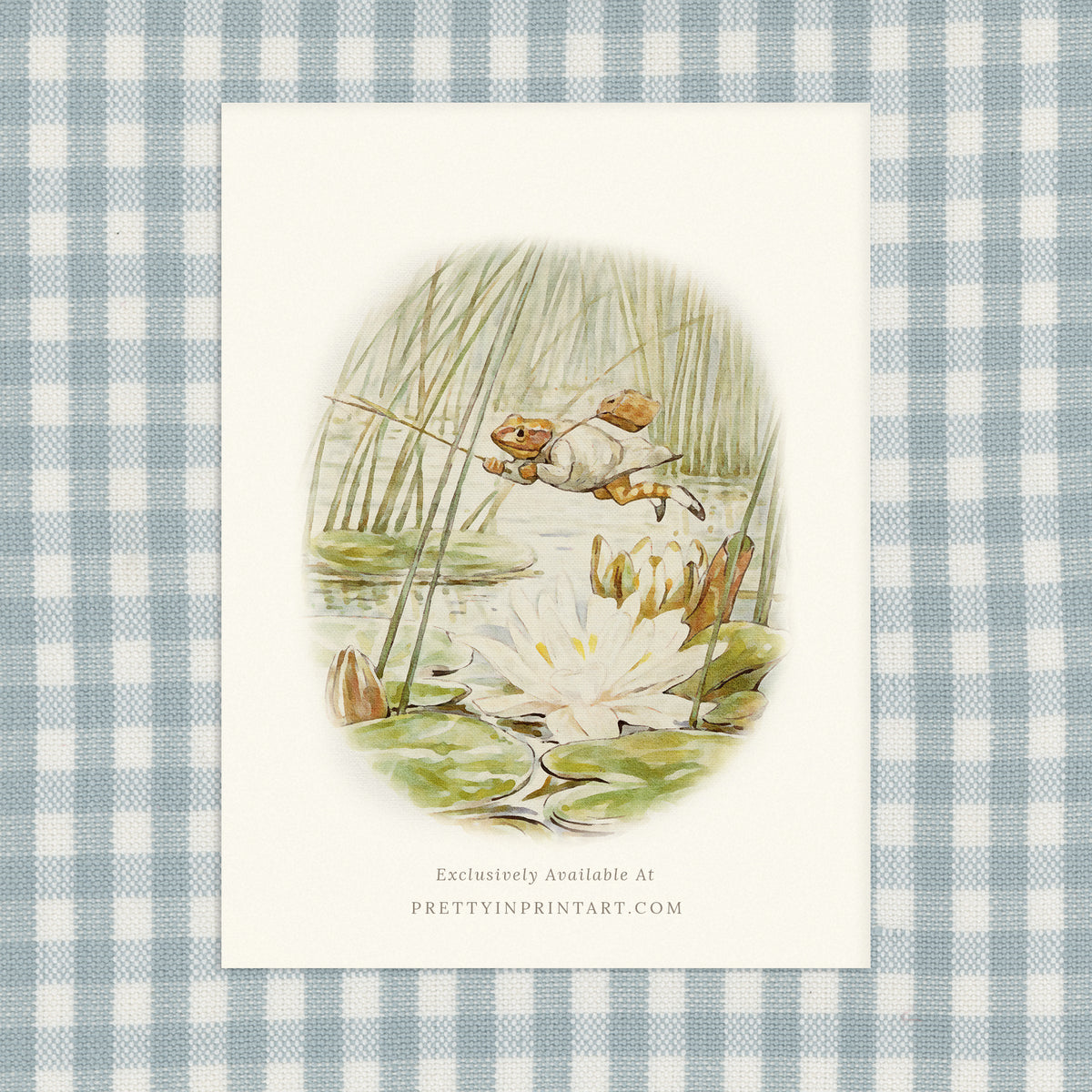 Beatrix Potter Nursery Art Prints & Picture Frames – Pretty in Print Art