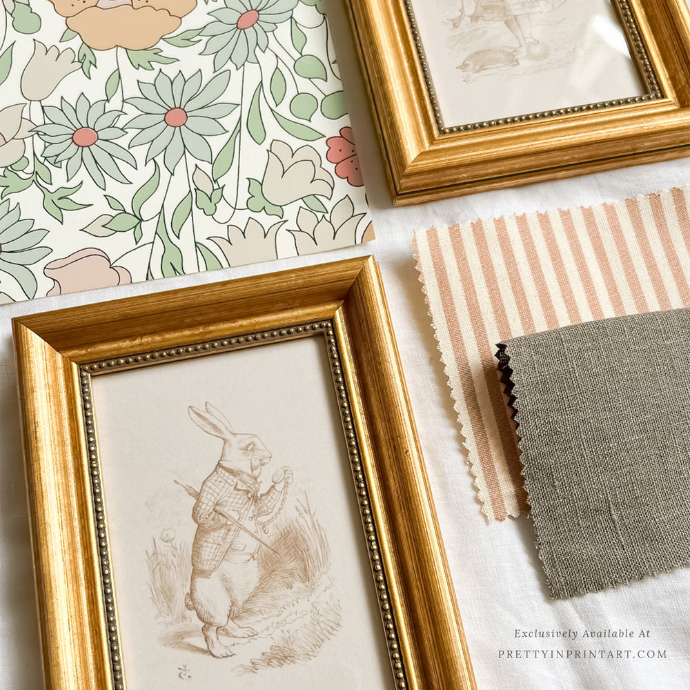 Alice's Adventures in Wonderland | Gold Frame