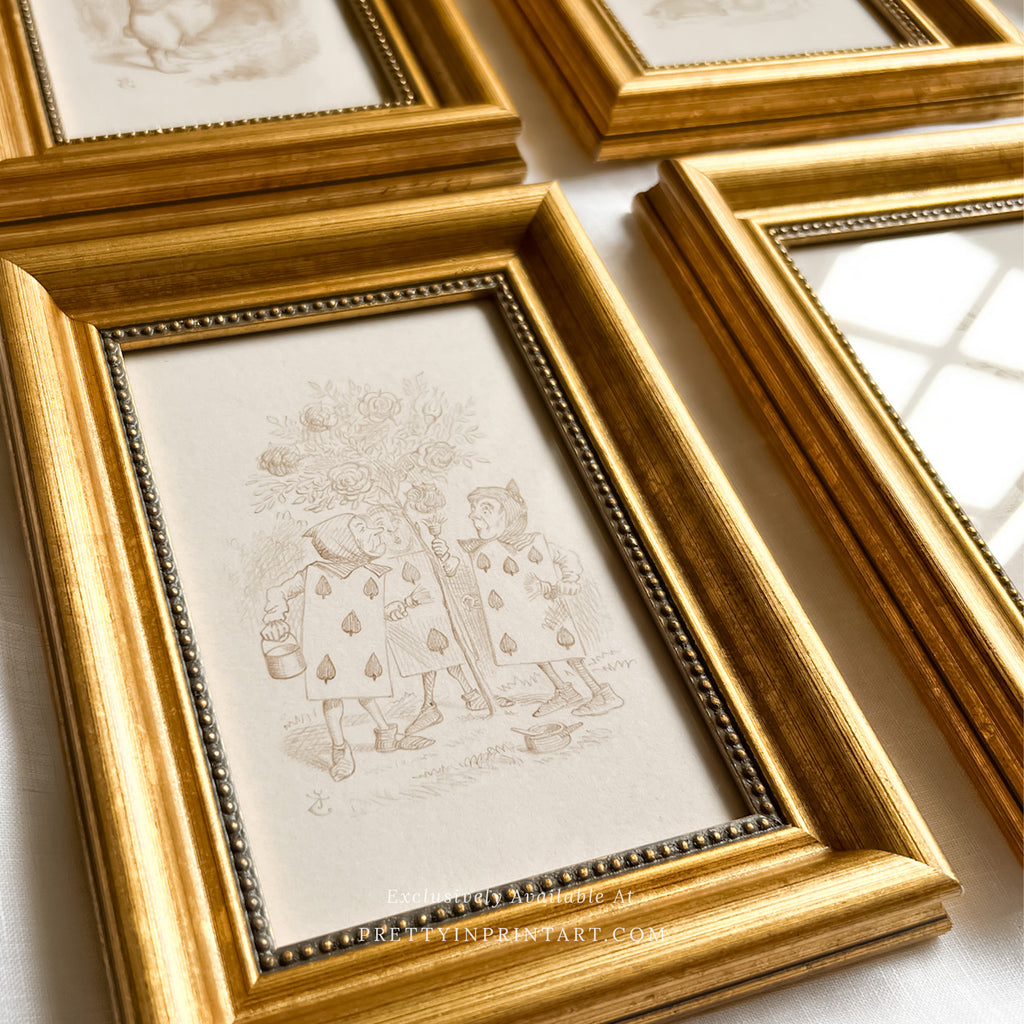 Alice's Adventures in Wonderland | Gold Frame (UK ONLY) – Pretty in ...