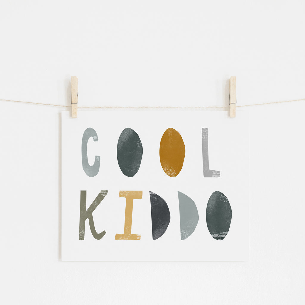 Cool Kiddo - Jungle | Unframed – Pretty in Print Art Ltd